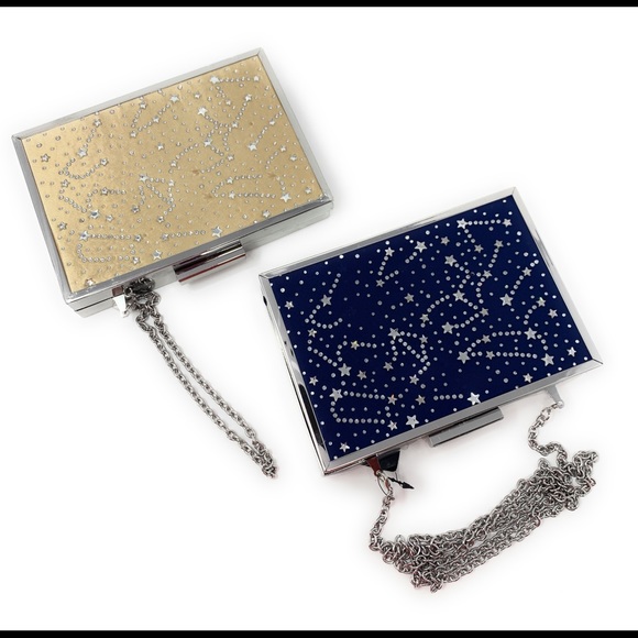 INC International Concepts | Bags | 425 Shooting Star Cosmo Metal Box ...